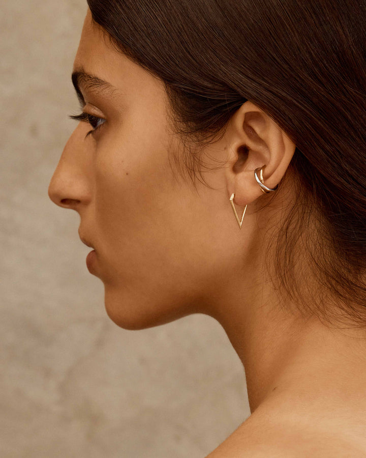 ŞENER BESIM | Earrings | Shop Gold & Silver Hoops, Ear Cuffs, Studs
